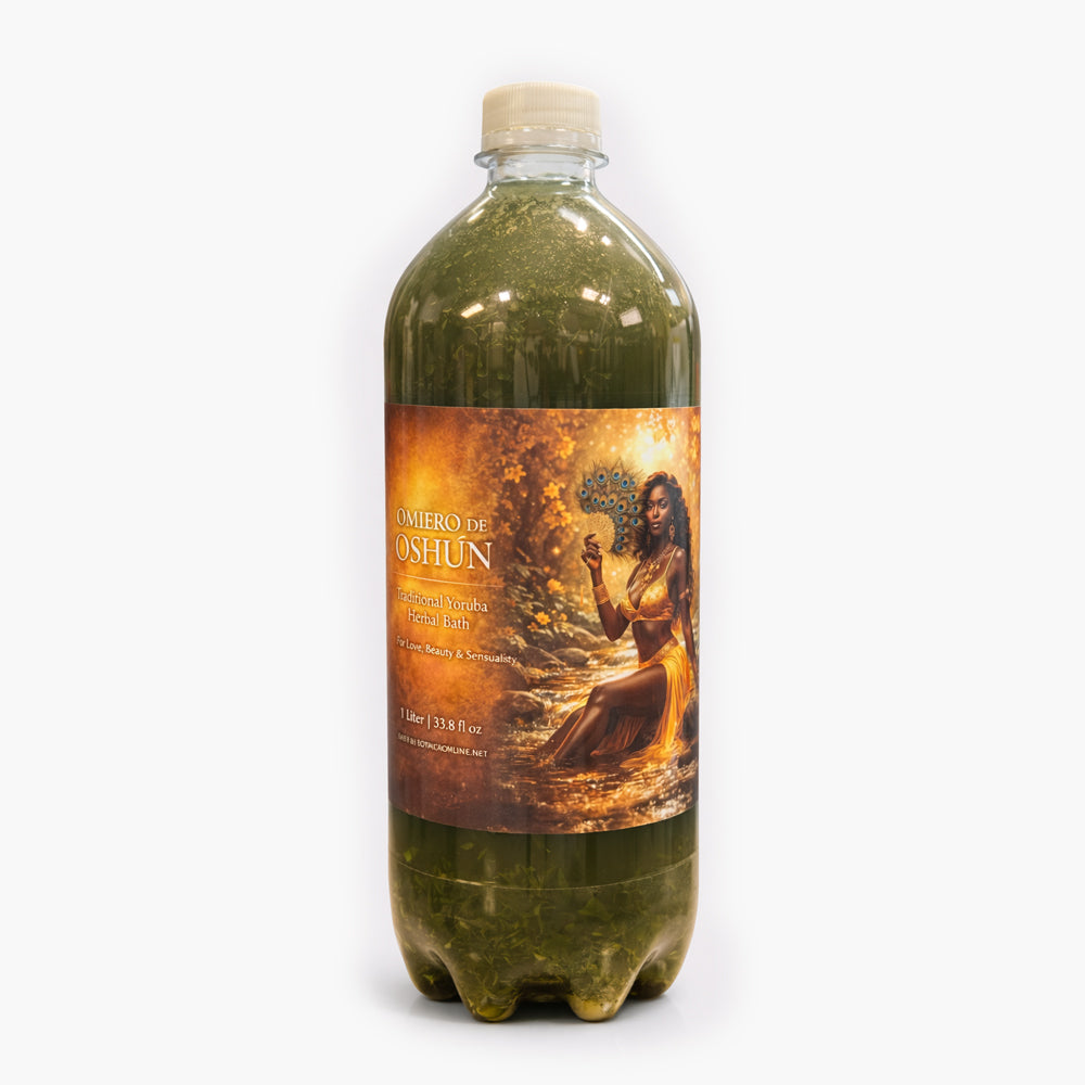 Omiero de Oshún – 5 Herb Spiritual Prosperity Bath