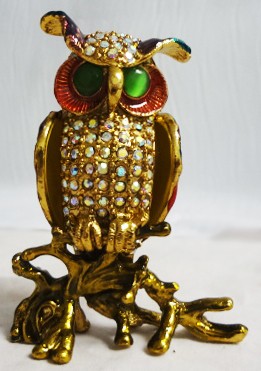 Small Metal Owl 4\\"