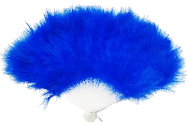 Blue Feather Fan Yemaya
