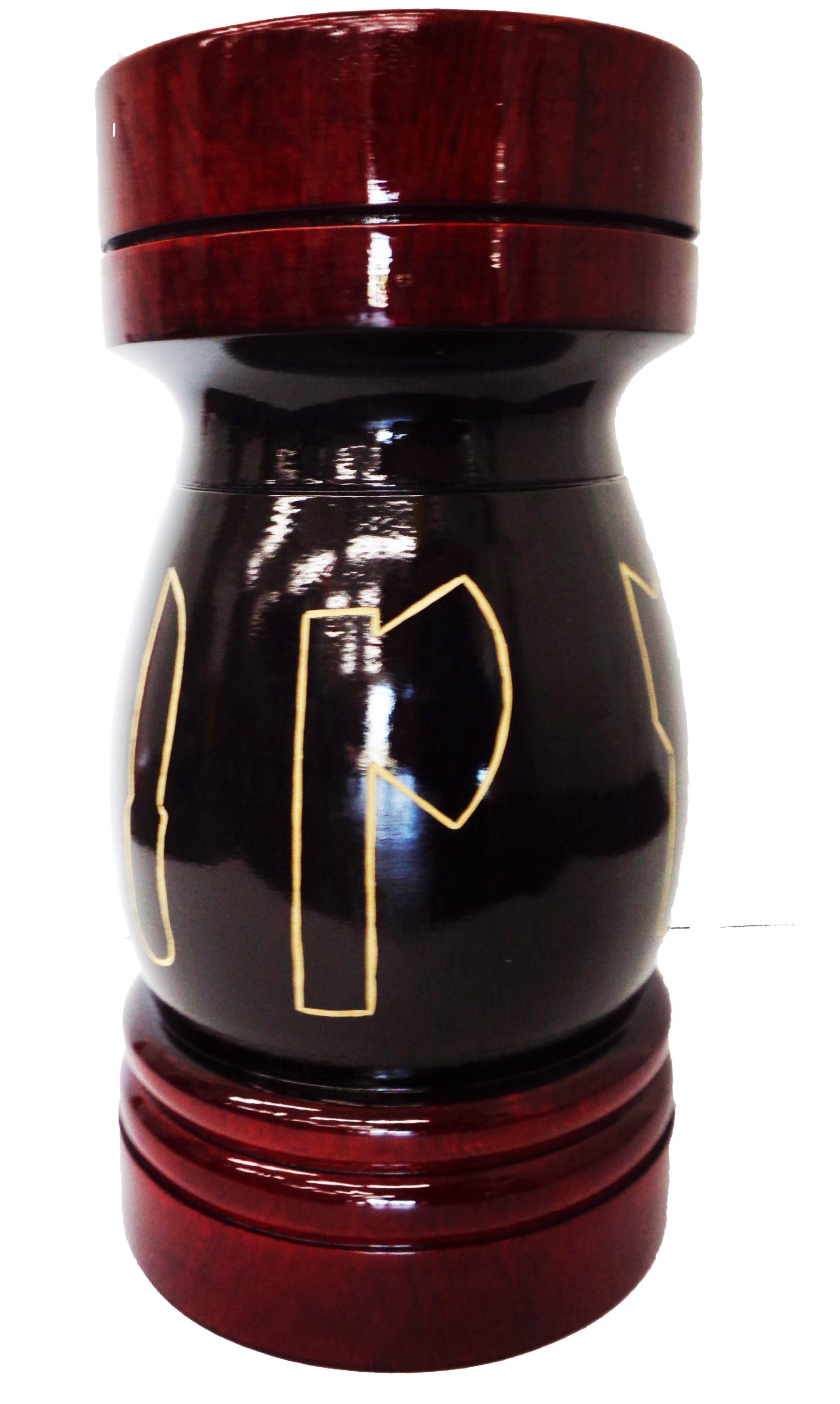 Shango Pilon with Two Tone Carved Tools 20"X9"