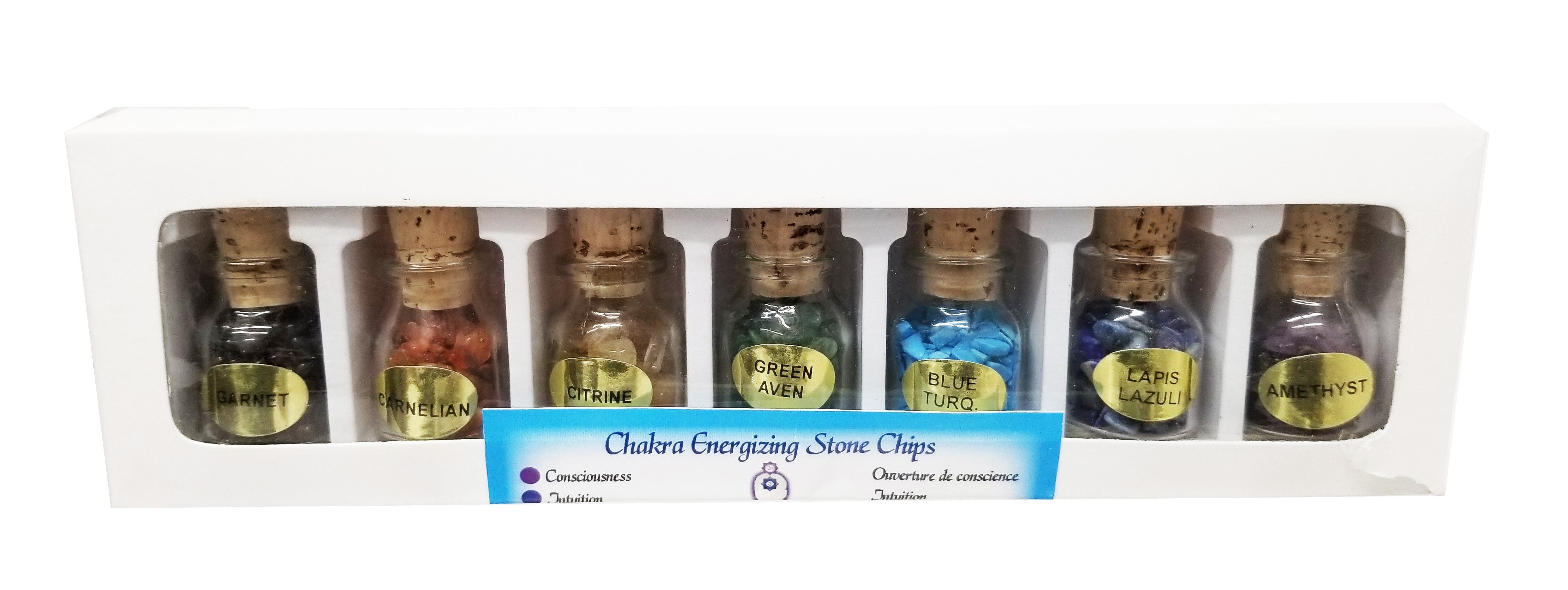7 Chakra Energizing Stone Chips