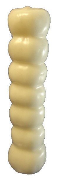 7 Knob Candle White