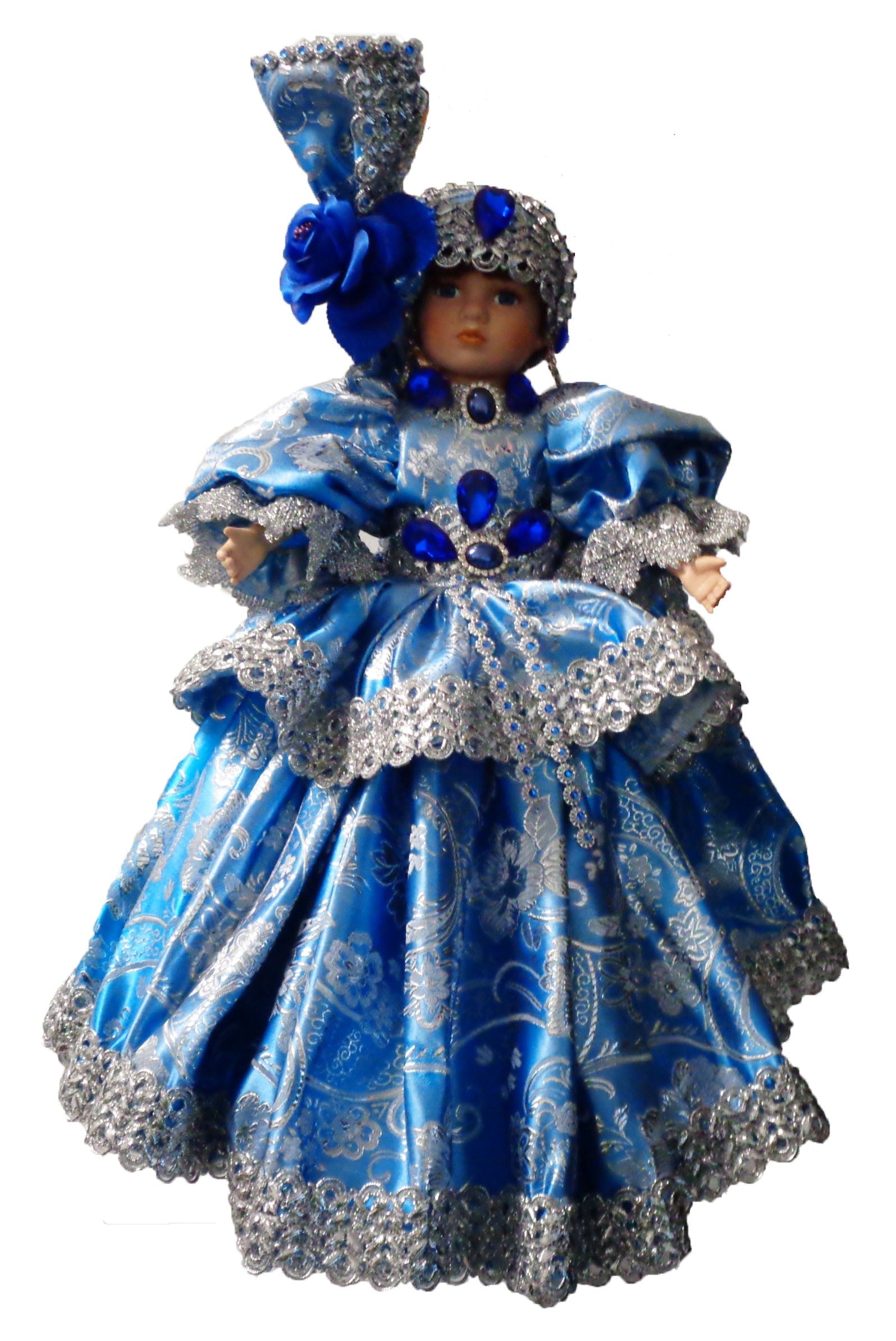 Muñeca Yemaya Porcelana B 18\\" X 9\\"