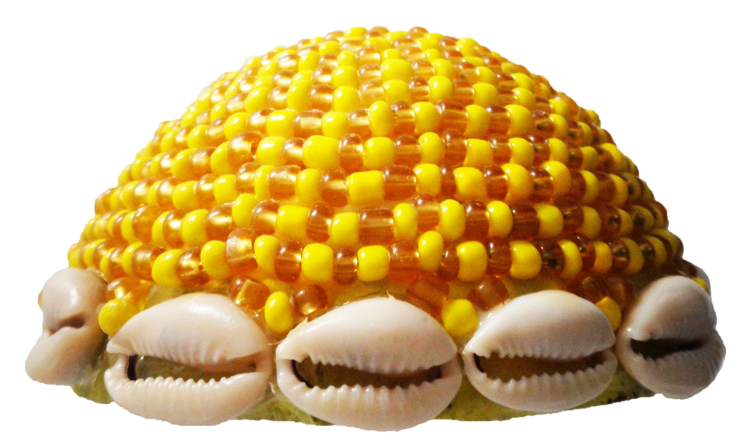 Ochun Coconut Shell Beaded 5\\" X 2\\" Approx.