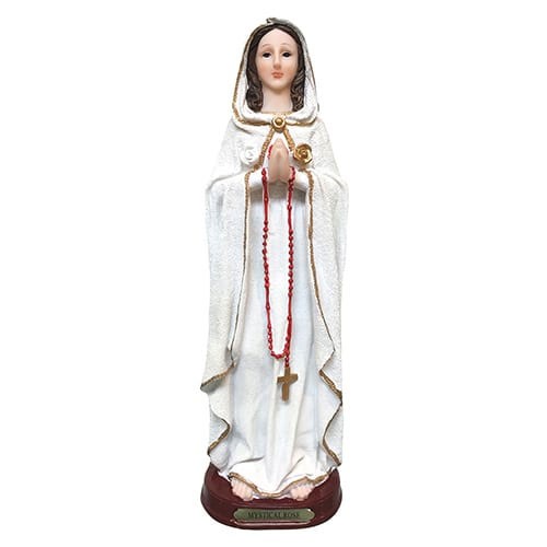Mystical Rose Saint Mary Statue 8\\"