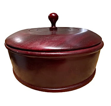 Wooden Bowl batea Shango / Orula 7"X12"