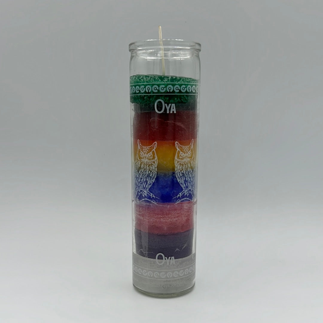 Oya Orisha Candle