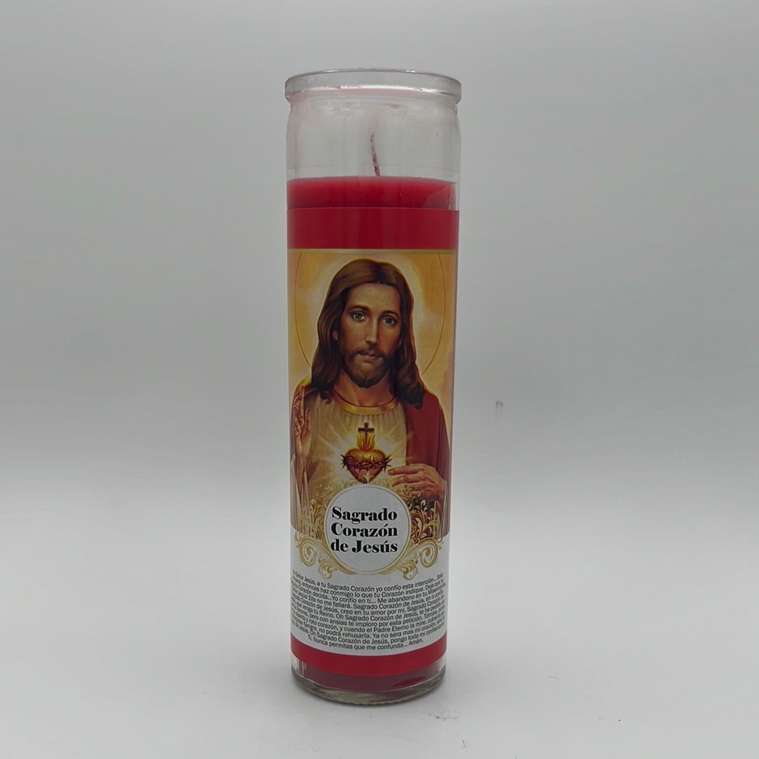Sacred Heart of Jesus Catholic Candles